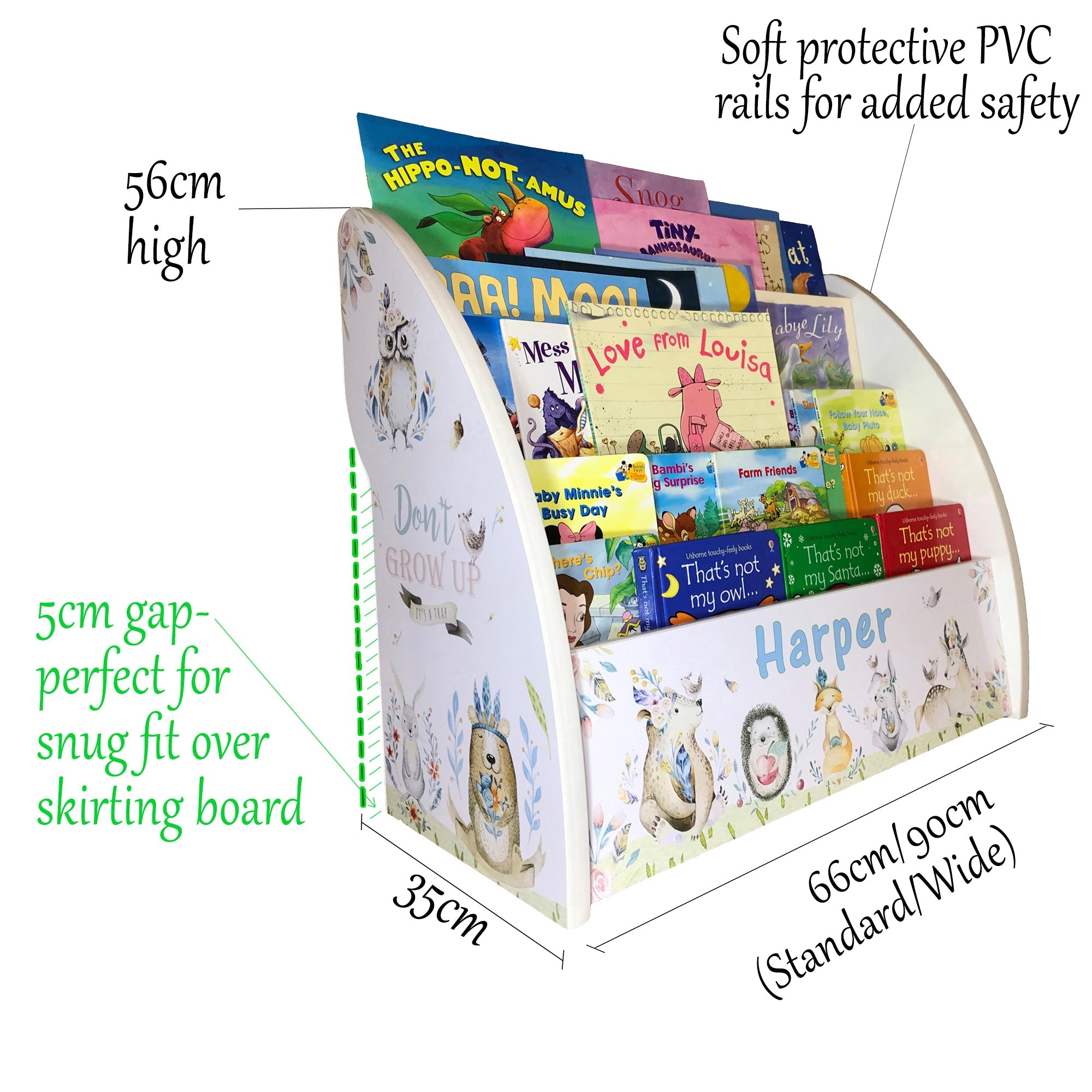 Themed Childrens Bookcases | Customisable & Personalised 🎁 – Tinystands